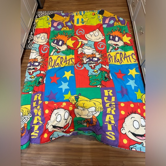 Nickelodeon | Bedding | Vintage 9s Rugrats Twin Blanket | Poshmark